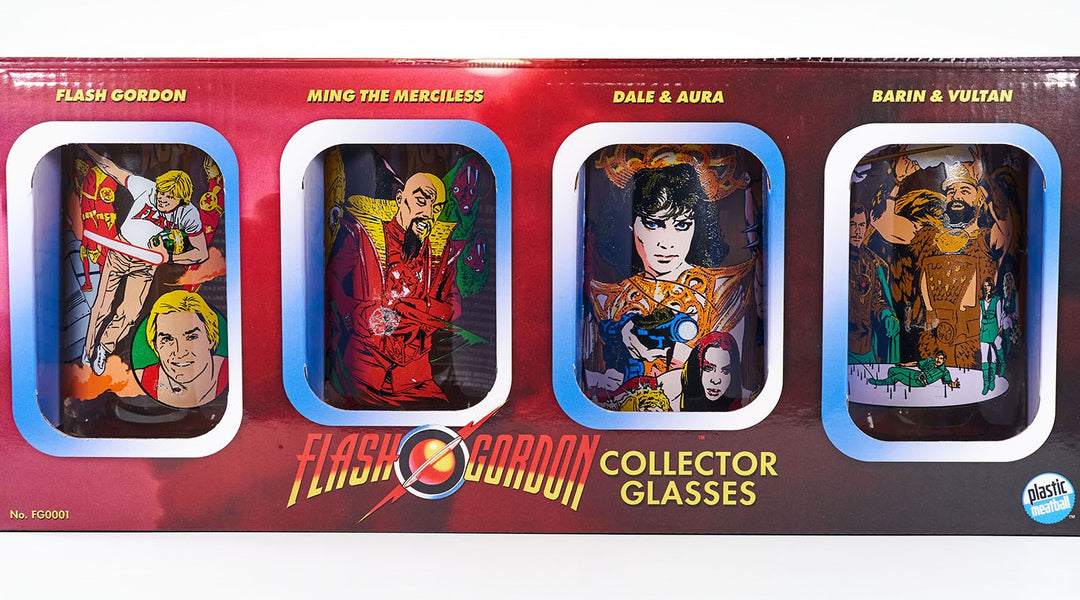 Flash Gordon Glass Set – Plastic Meatball