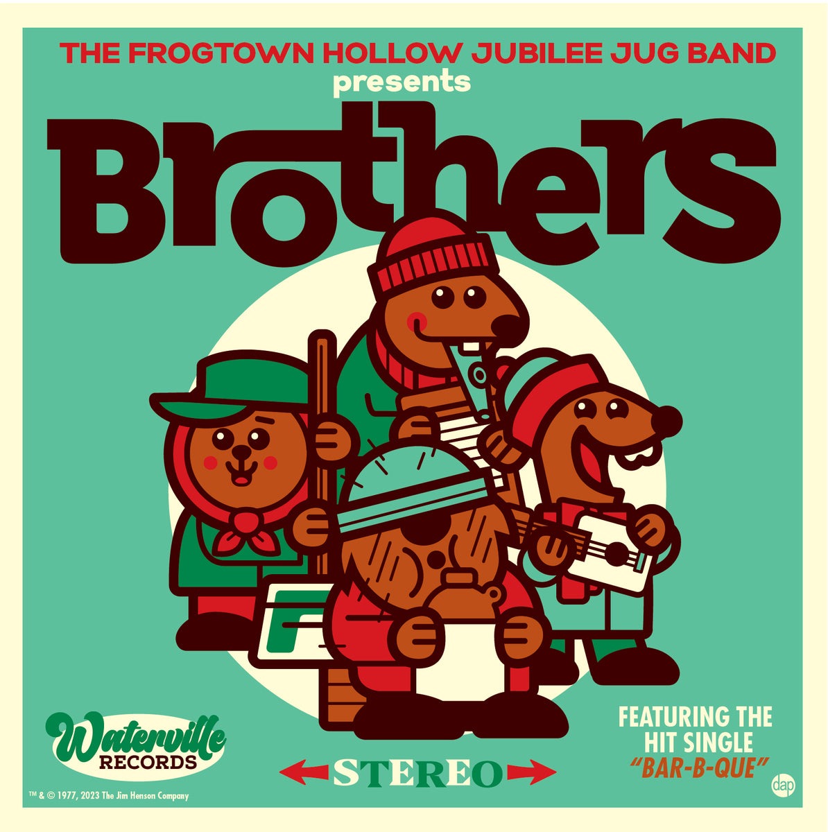 Emmet Otter "Brothers" Album Cover Screen Print by Dave Perillo - Cool ...