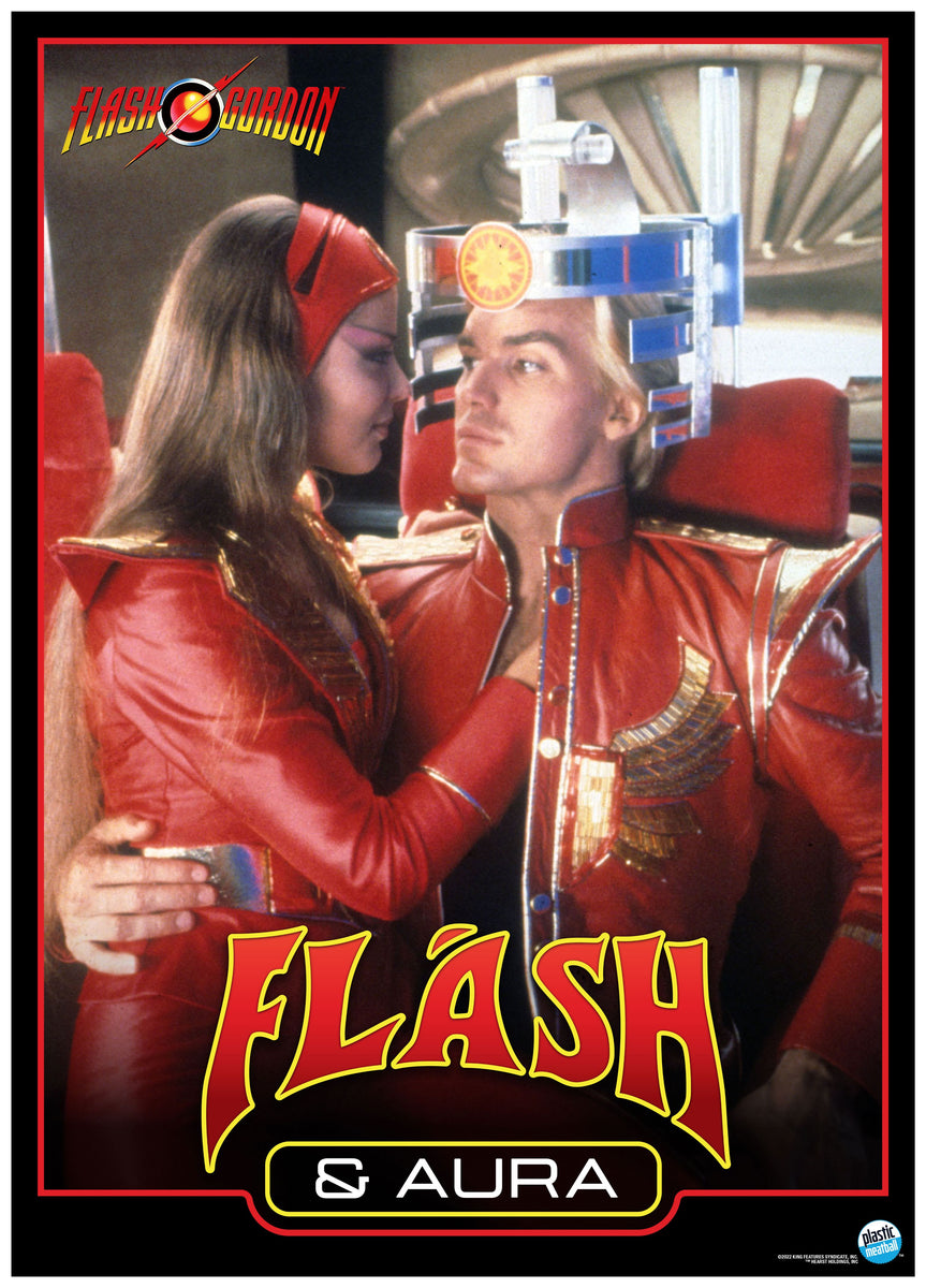 Flash Gordon™ "Flash & Aura" Poster – Plastic Meatball