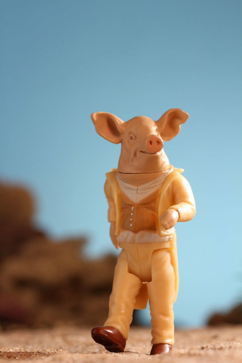 Time Bandits™ "Og (as a pig)" Action Figure – Plastic Meatball